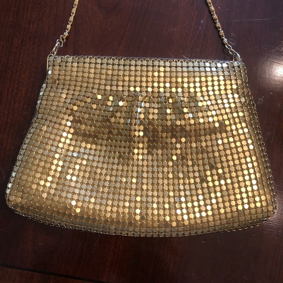 Bags | Vintage Gold Metal Mesh Purse | Poshmark